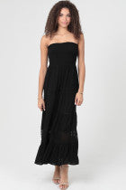 Angie black strapless – Roach Co.